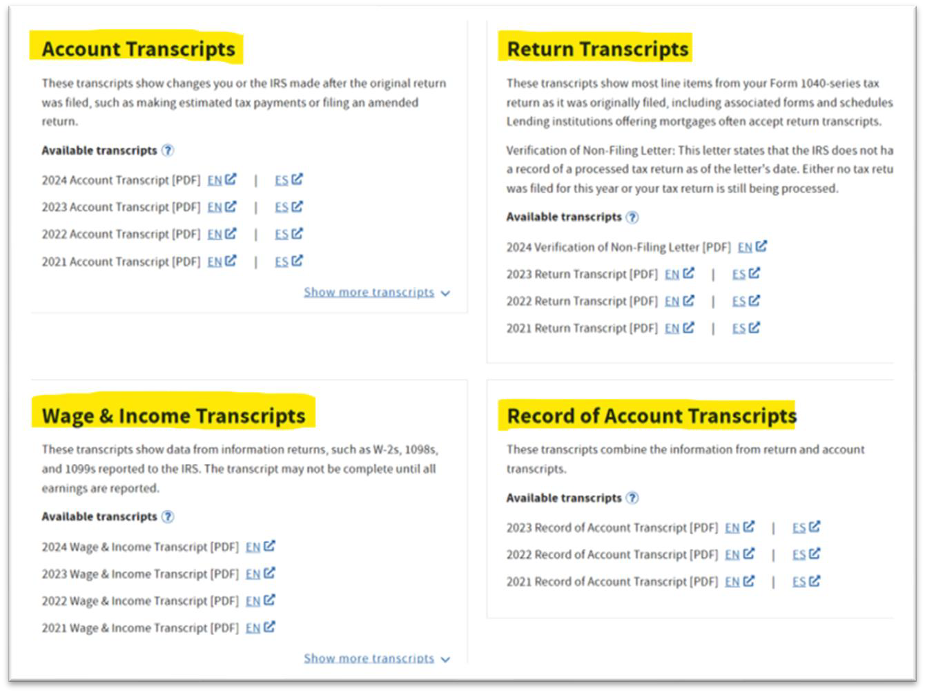 How to Navigate Your Online IRS Account (For Individuals)